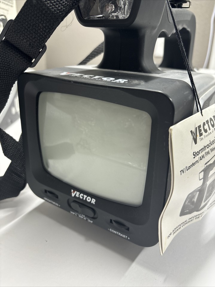 Vector Stormtracker Elite WC300DSV TV Lantern AM FM Weather Alert Radio ...