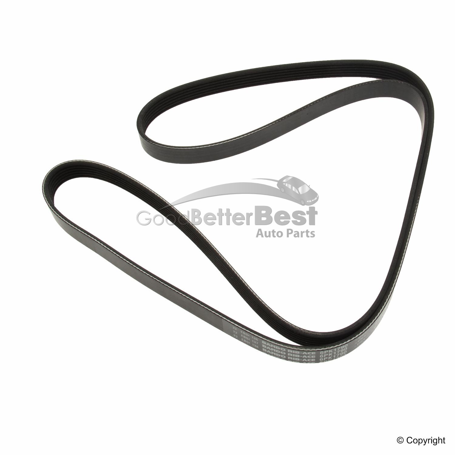 One New Bando Serpentine Belt 6PK1790 for Chevrolet & more | eBay
