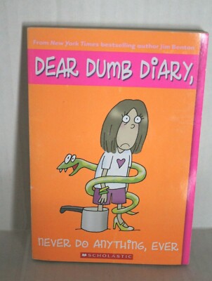 Dear Dumb Diary, Never Do Anything, Ever by Jamie Kelly - Paperback ...