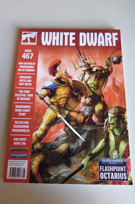 WARHAMMER 40,000 40K WHITE DWARF ISSUE 467 MAGAZINE CITADEL GAMES ...