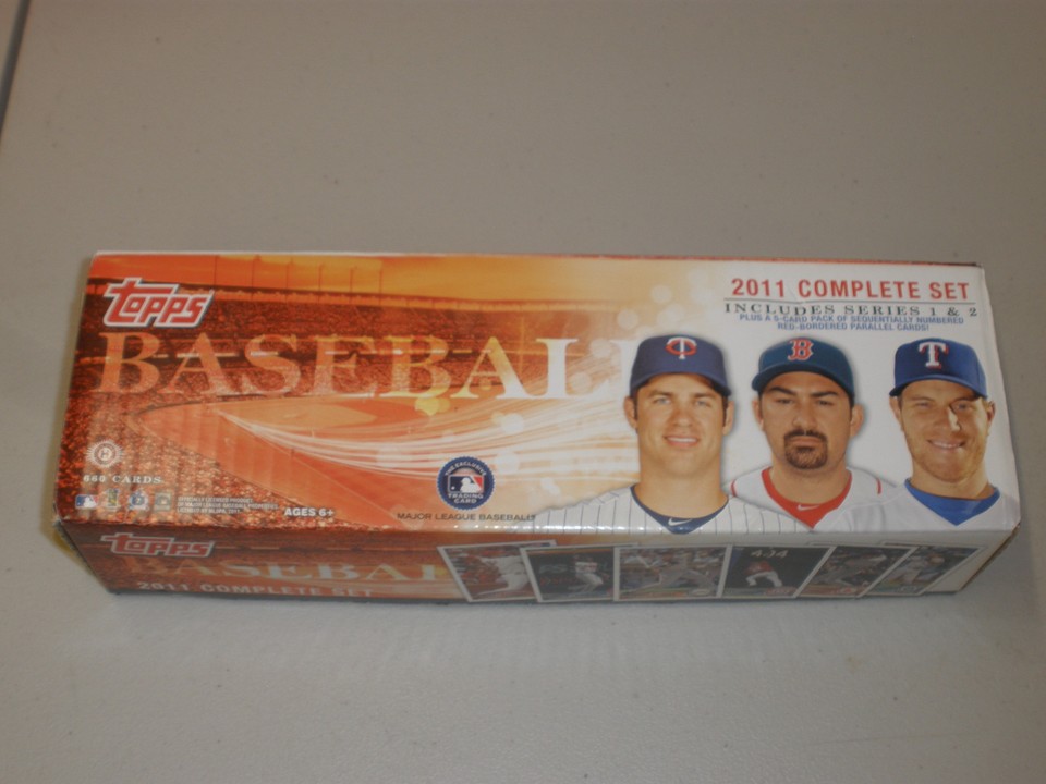 2011 Topps Baseball Set 660 Cards Freddie Freeman RC Rookie Jeter ...