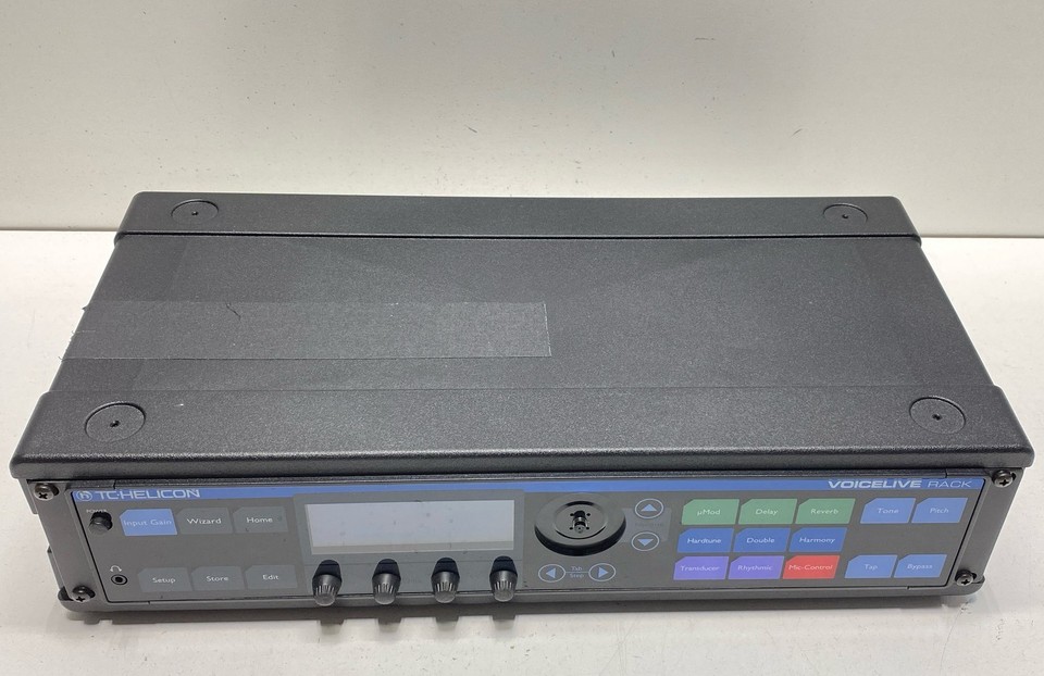 Tc-Helicon Black Voicelive Vocal Effects Processor Audio Interface ...