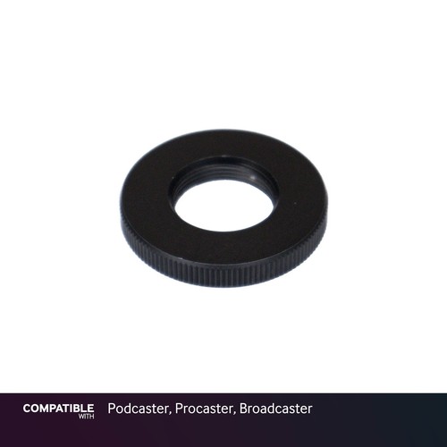 Rode Black Mounting Ring Nut for Podcaster, Procaster, Broadcaster ...