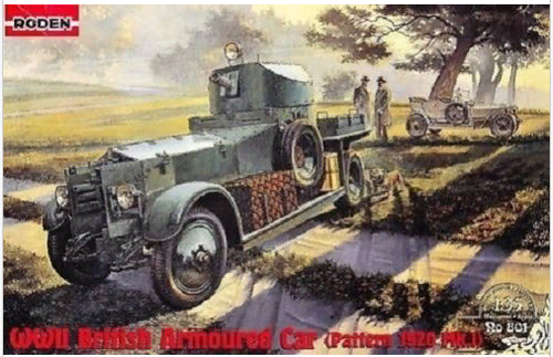 Pattern 1920 MK.I British Armored Car - model kit 140 mm scale 1/35 ...