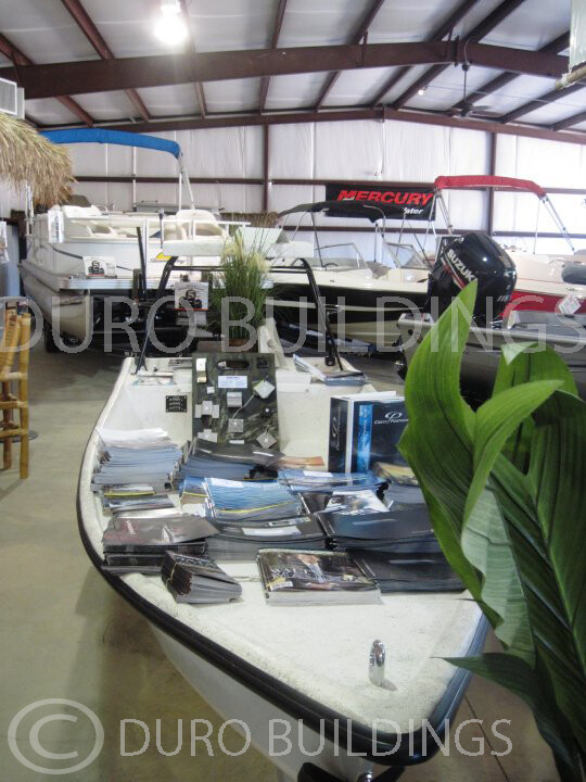 DuroBEAM Steel 60'x82'x20' Metal Commercial Clear Span Workshop ...