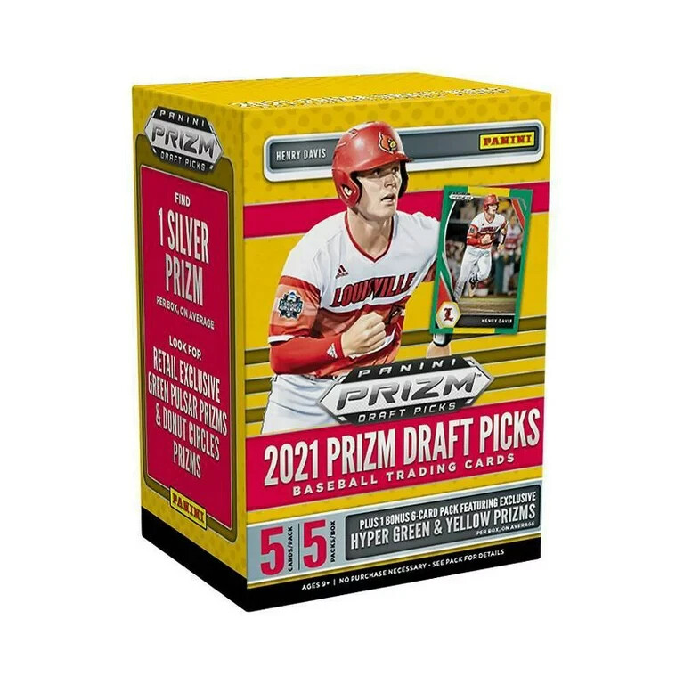 2021 Panini Prizm Draft Picks Baseball Retail Blaster Box Factory ...
