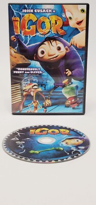 Igor (DVD,2008 Widescreen) MOVIE Family & Children Mad Scientist ...