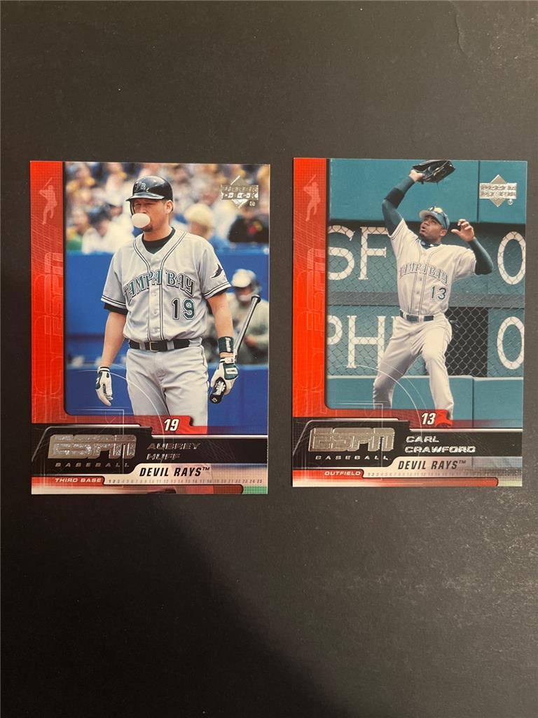 2005 Upper Deck ESPN Tampa Bay Devil Rays Team Set 2 Cards | eBay