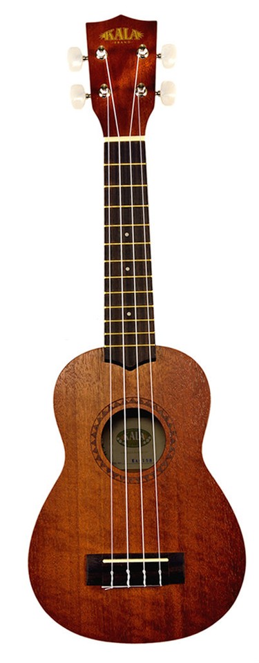 **KALA KA-15S MAHOGANY SOPRANO UKULELE W/SNARK TUNER & HEAVY DUTY ...