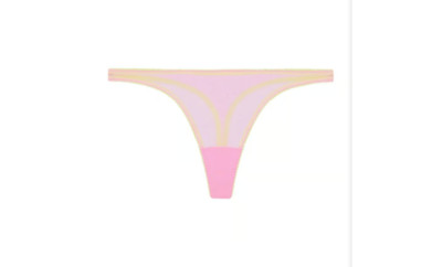 Dora Larsen Ines Clean Tulle Thong - Bright Pink | eBay