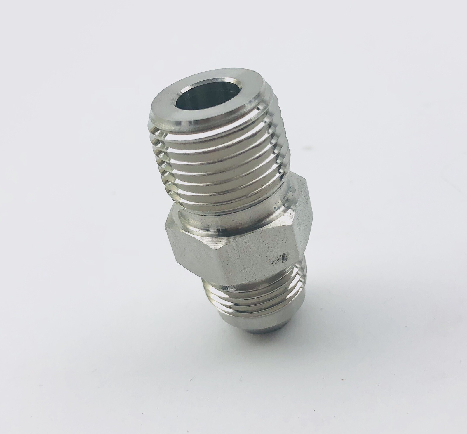 LOT OF 2 SSP J8-8C SAE 37 TUBE FITTING FLARED MALE CONNECTOR 316 ...