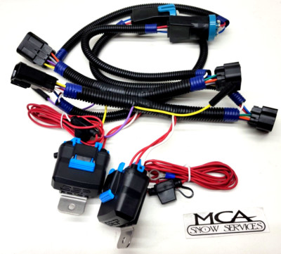 OEM BOSS SNOW PLOW HEADLIGHT ADAPTER CHEVY/GMC 1500/2500 MSC09044 | eBay