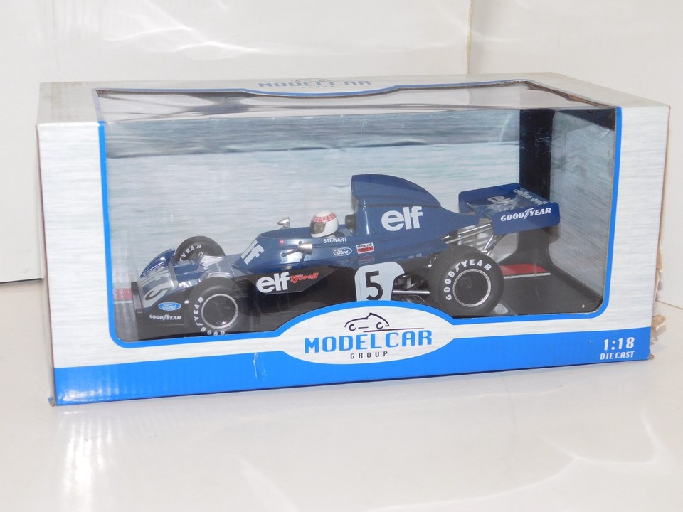 Tyrrell Ford 006 1973 #5 Monaco Jackie Stewart ELF MCG 18600F 1:18 | eBay