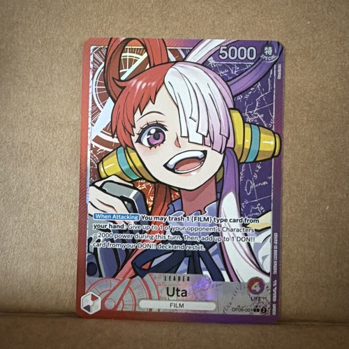 One Piece TCG Uta Leader Alt Art OP06-001 (English) Wings of the ...