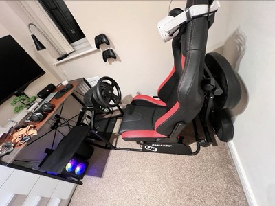 Thrustmaster T300RS GT Full Sim-Racing Rig With Racing Seat,H Shifter ...