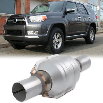 For Toyota 4Runner 2" Inlet&Outlet Catalytic Converter + Heat Shield ...