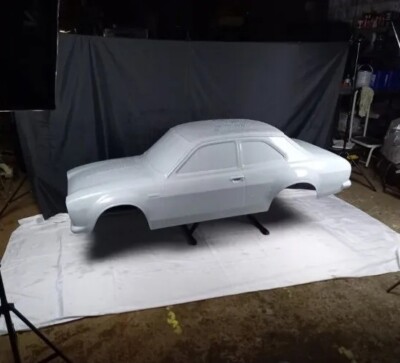1/2 scale Ford escort mk1 Junior ,Totrod ,go kart, hand made body GRP ...