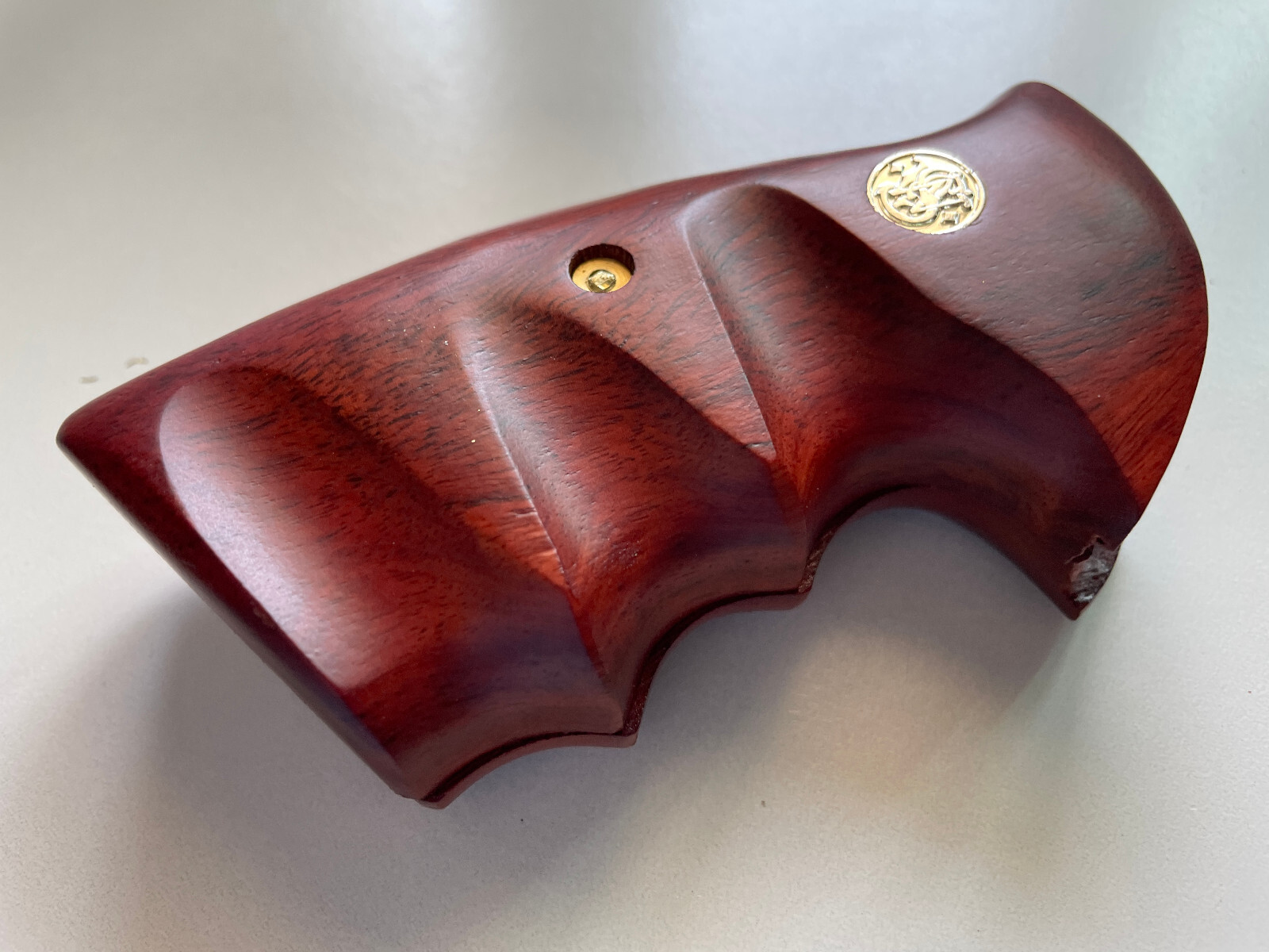 New Finger groove grips for S&W K/L Frame Square Butt Grips Smooth ...