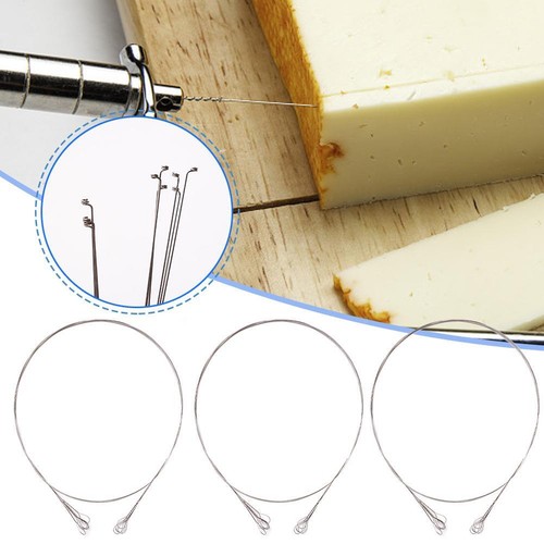 Cheese Cutter Wire Washable Easy to Use Cheese Slicer For Baking ...