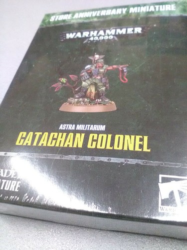 WARHAMMER 40K CATACHAN COLONEL ASTRA MILITARUM - Store Anniversary GW ...