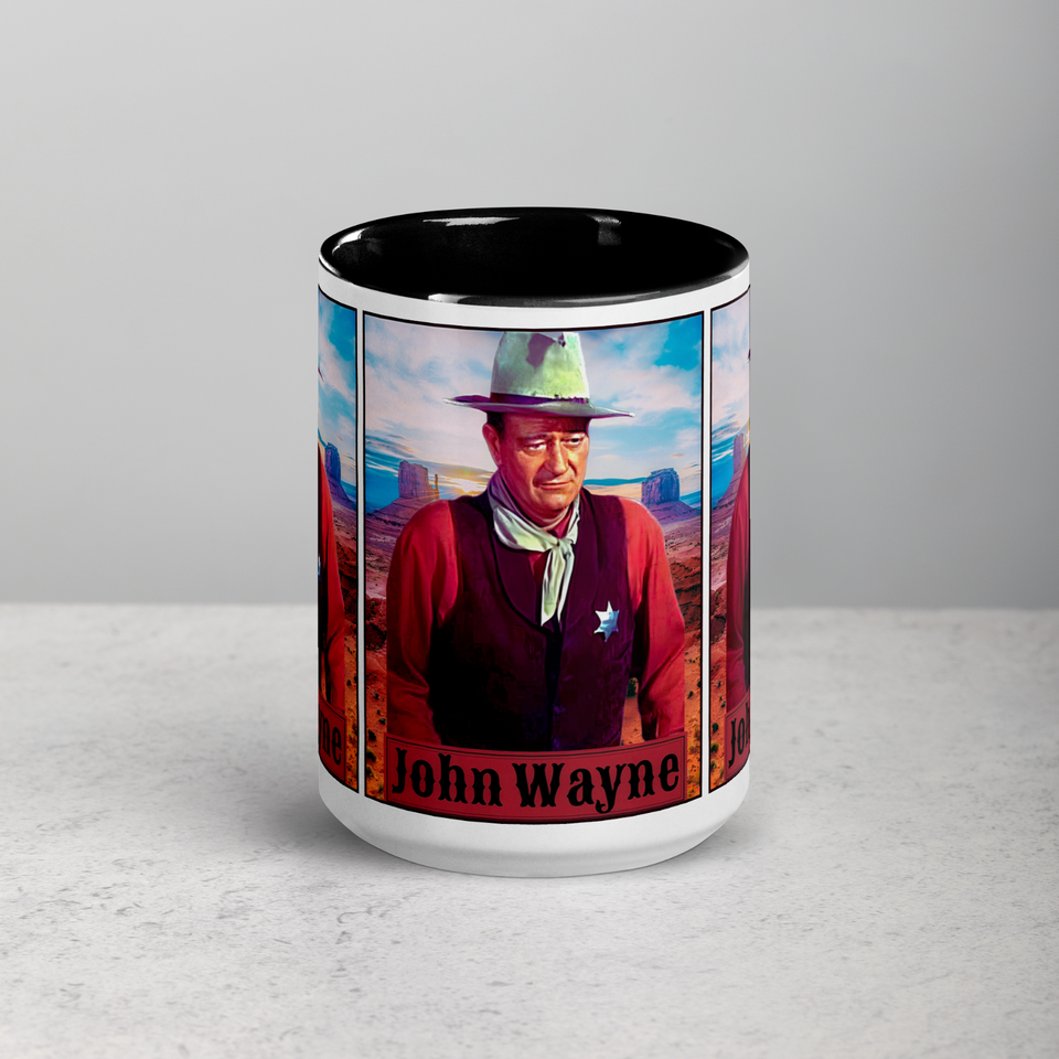 John Wayne Rio Bravo Classic Western movie New Fan High-Quality Coffee ...