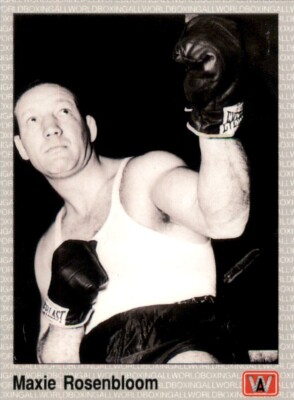 1991 AW Sports All World Boxing #129 MAXIE ROSENBLOOM (A) | eBay