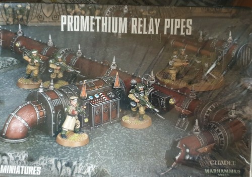 Warhammer 40k Scenery Promethium Relay Pipes - New - Battlefield ...