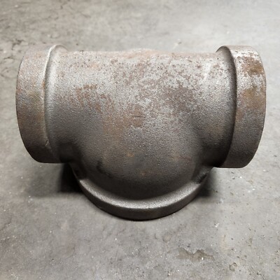 Anvil 4x4x6 Threaded Cast Iron Tee | eBay