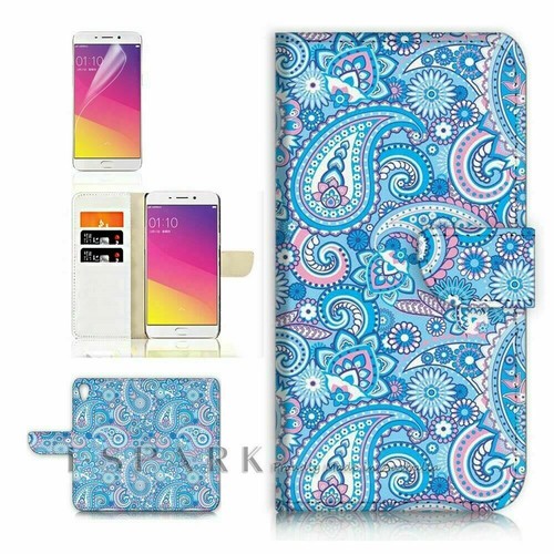 Abstract Pattern TPU Phone Wallet Case Cover For Oppo A53S / A53 ...