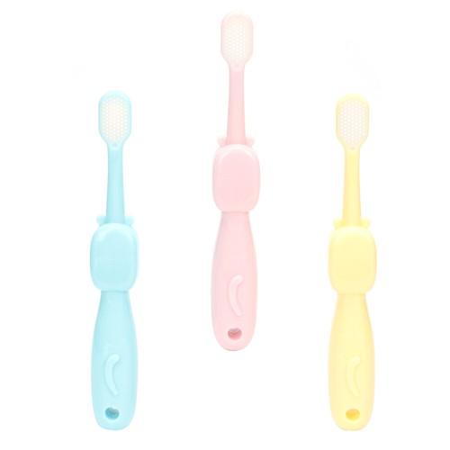 3 PCS Cartoon Hippo Toothbrush Baby Children Comfortable Bristle | eBay
