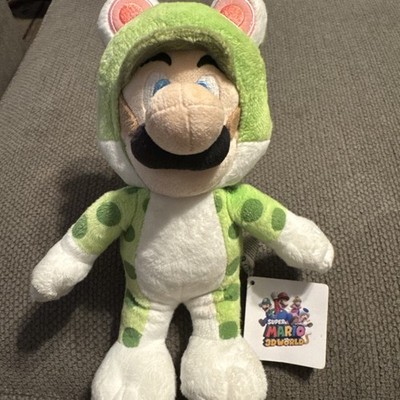 Nintendo Super Mario Luigi Cat/Frog Costume Suit 7.5" Plush Toy Doll ...