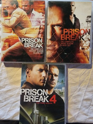 Prison Break DVD Collections- Second, Third And Fourth Seasons | eBay