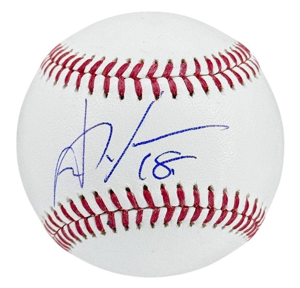 Yoshinobu Yamamoto Signed Baseball OMLB Rawlings Dodgers MLB Fanatics ...