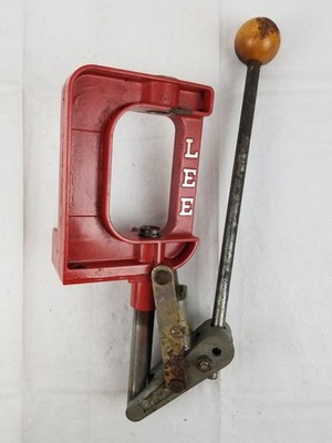 LEE Single Stage Reloading Press O Frame rifle pistol reloader Hand ...