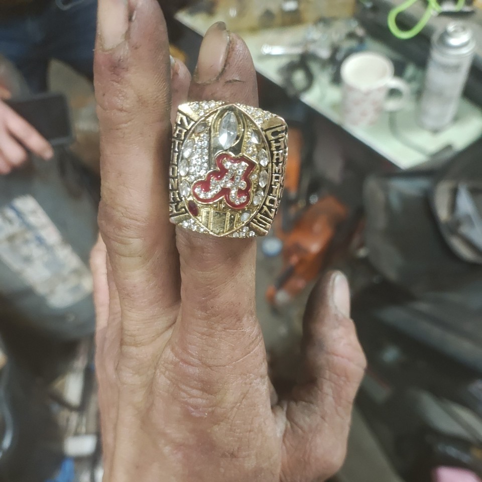 2015 ALABAMA CRIMSON TIDE NATIONAL CHAMPIONSHIP RING JOSTENS NICK SABAN ...