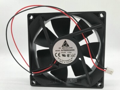 Delta 9025 AFB0924HH DC24V 0.25A 9cm 9225 inverter cooling fan 2pin | eBay