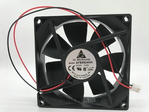 1PC inverter cooling fan 2pin 9025 AFB0924HH DC24V 0.25A 9cm 9225 | eBay