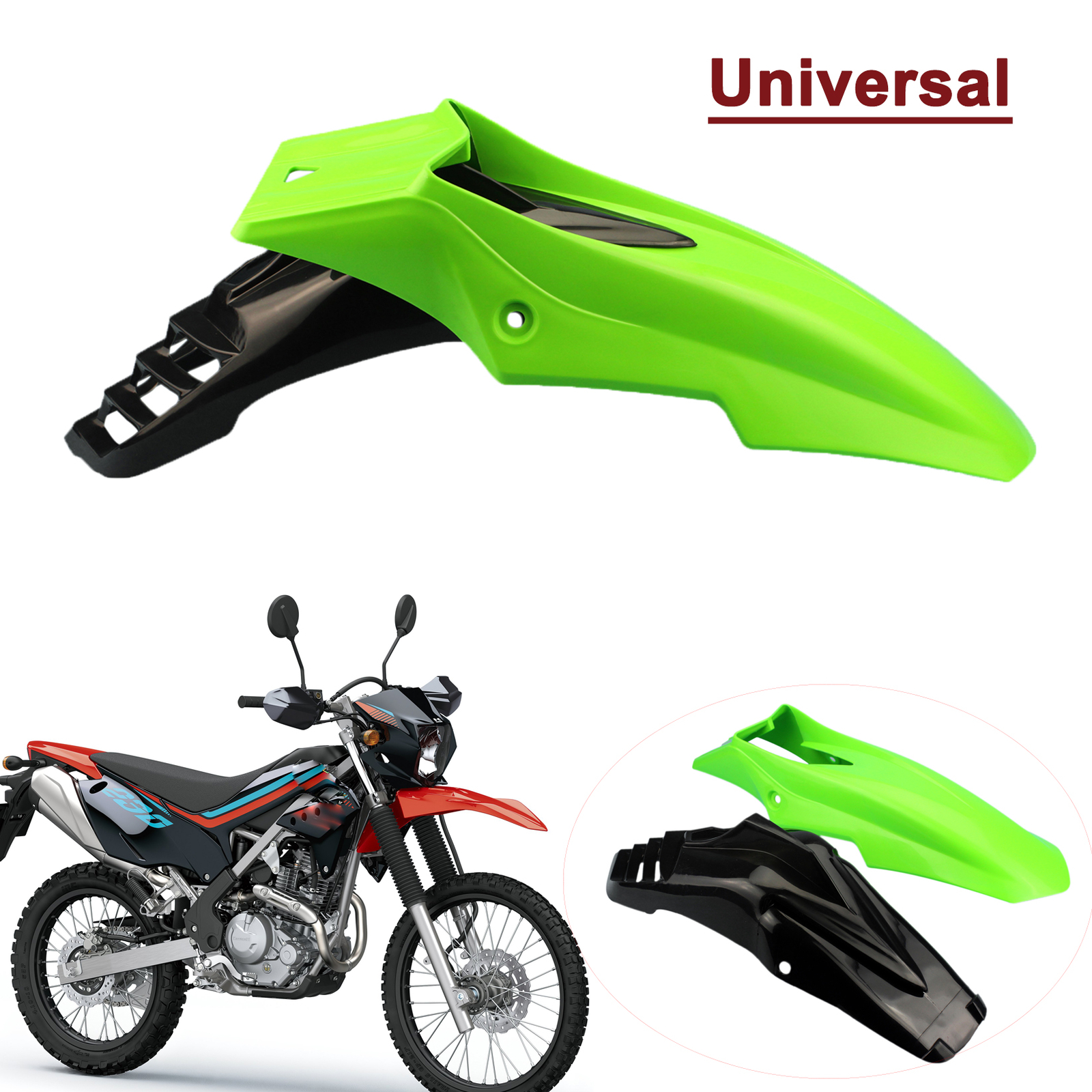 Supermoto Dirt Bike Front Fender Guards Mudguard For Yamaha XT 660R WR ...