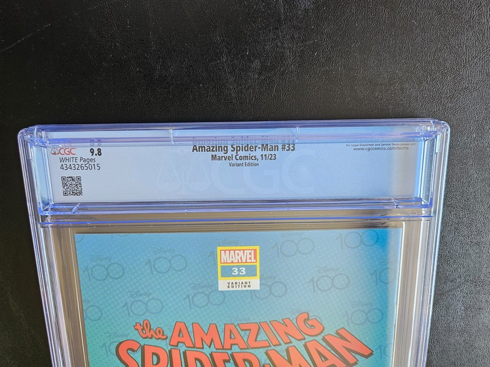 ASM 33 DISNEY 100 MS. MARVEL COVER CGC 9.8 | eBay
