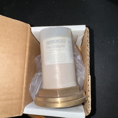 New Bronze Thru-hull Fittings GROCO TH-1250-W 1 1/4" 2.90" x 0.30" x C ...