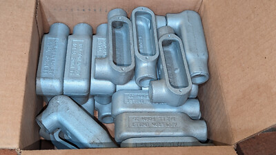(25) New Appleton Unilet Form 35 1/2LL Malleable Iron Conduit Outlet ...