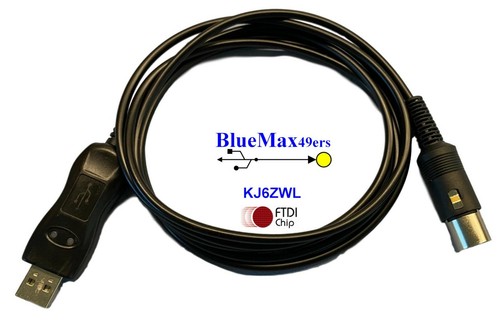 FTDI USB CAT Programming Cable Kenwood TS-140S TS-680S IF-232c | eBay