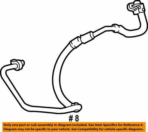 88711-30A30 Toyota Hose, cooler refrigerant discharge, no.1 8871130A30 ...