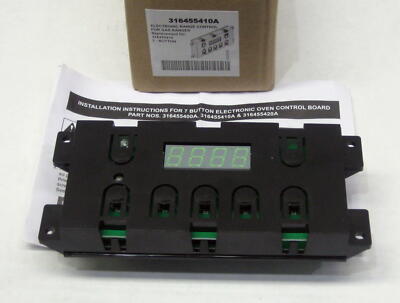 Range Oven Control Panel Clock for Electrolux 316455410 AP3959387 ...