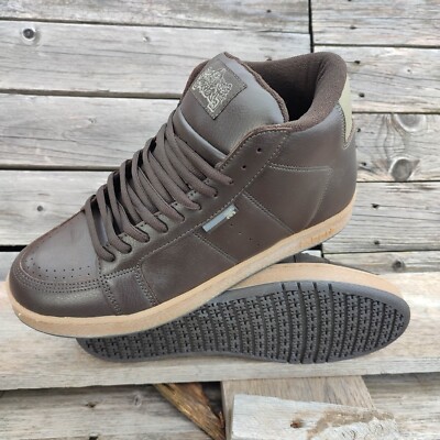 Vintage collector Baskets Skateshoes IPath Big Foot leather 11.5us 45 ...