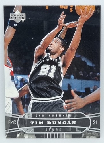 2004-05 Upper Deck Tim Duncan Base Card | eBay Australia