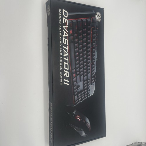 Cooler Master Devastator II Gaming Keyboard & Mouse Combo Bundle Red Backlight | eBay