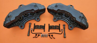 OEM 04-10 AUDI Q7 PORSCHE CAYENNE 6 PISTON BREMBO 18Z BRAKE CALIPERS VW ...