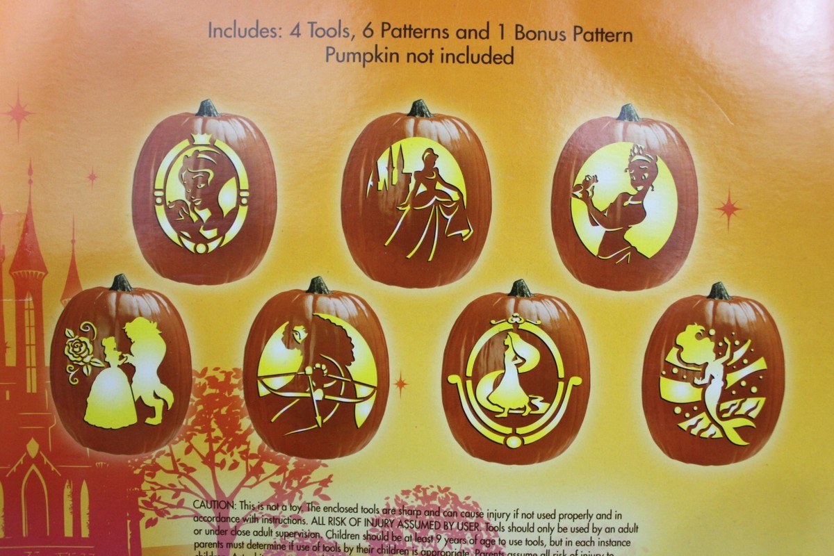 Disney Princess Pumpkin Carving Templates FREE Disney Pumpkin Carving