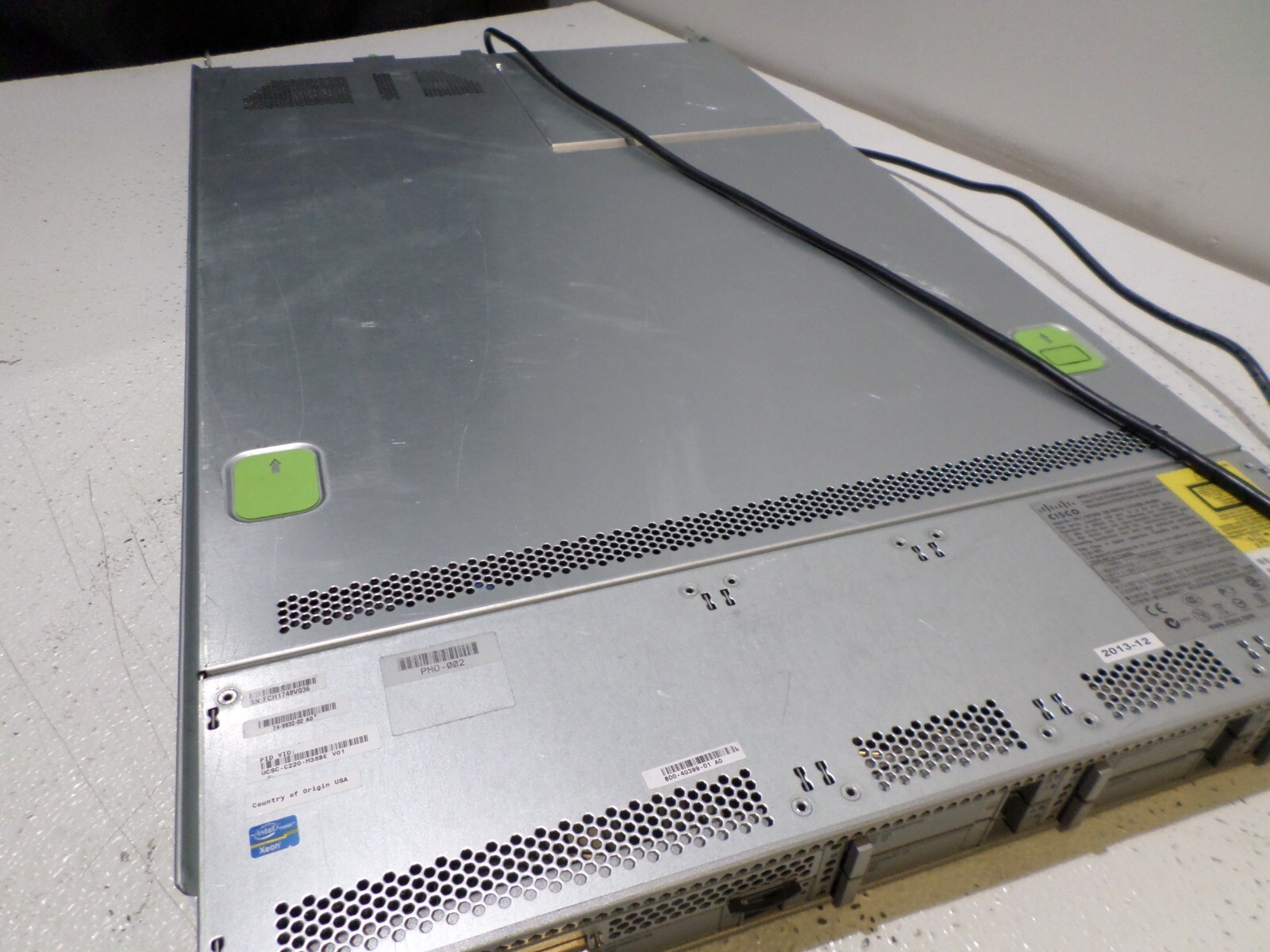 Cisco UCS C220 M3 8 x 300GB HDDs, 32GB RAM, Intel Xeon E5-2600 - UCSC ...